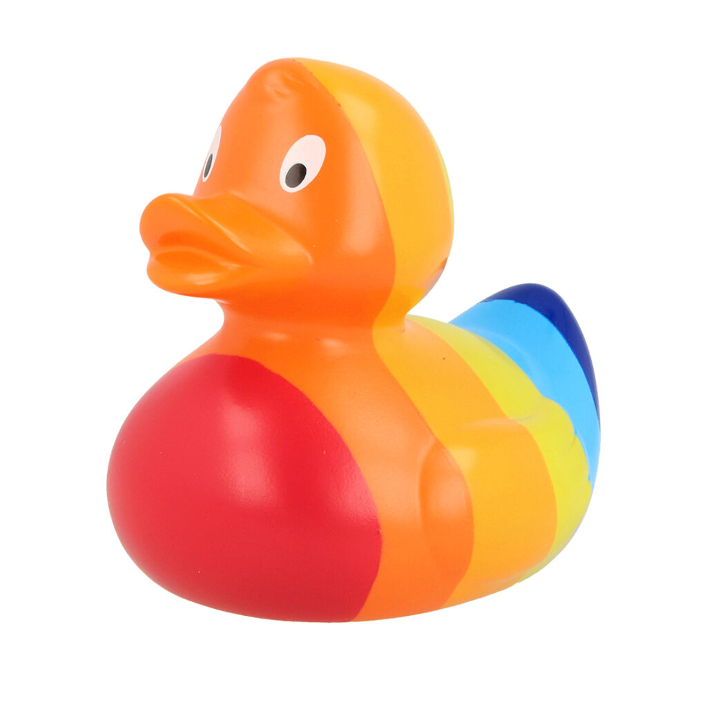 Rainbow Rubber Duck - The Calendar and Gift Company