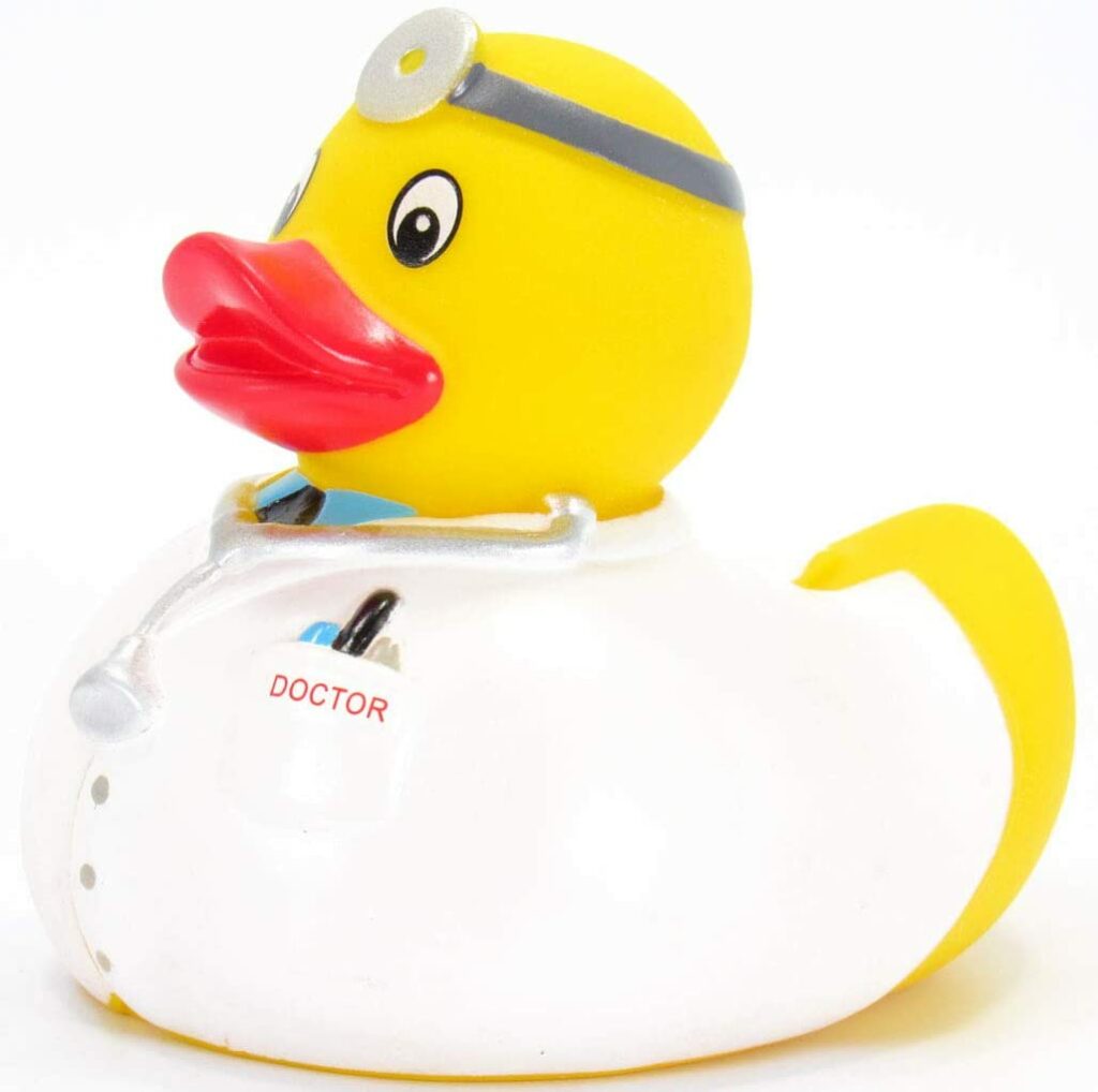 Doctor Quack Rubber Duck - Yarto - The Calendar and Gift Company