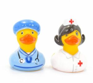 Deluxe Mini Doctor & Nurse Bud Ducks - The Calendar and Gift Company